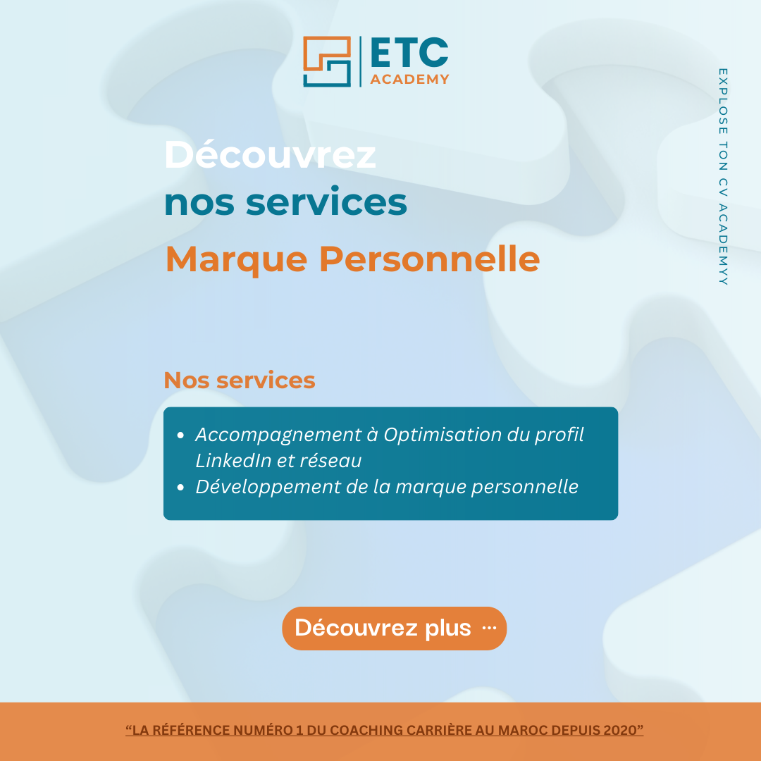 MARQUE PERSONNELLE – ETC ACADEMY
